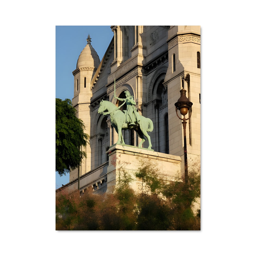 Poster of the Knight of the Sacred Heart – Aesthetic Posters