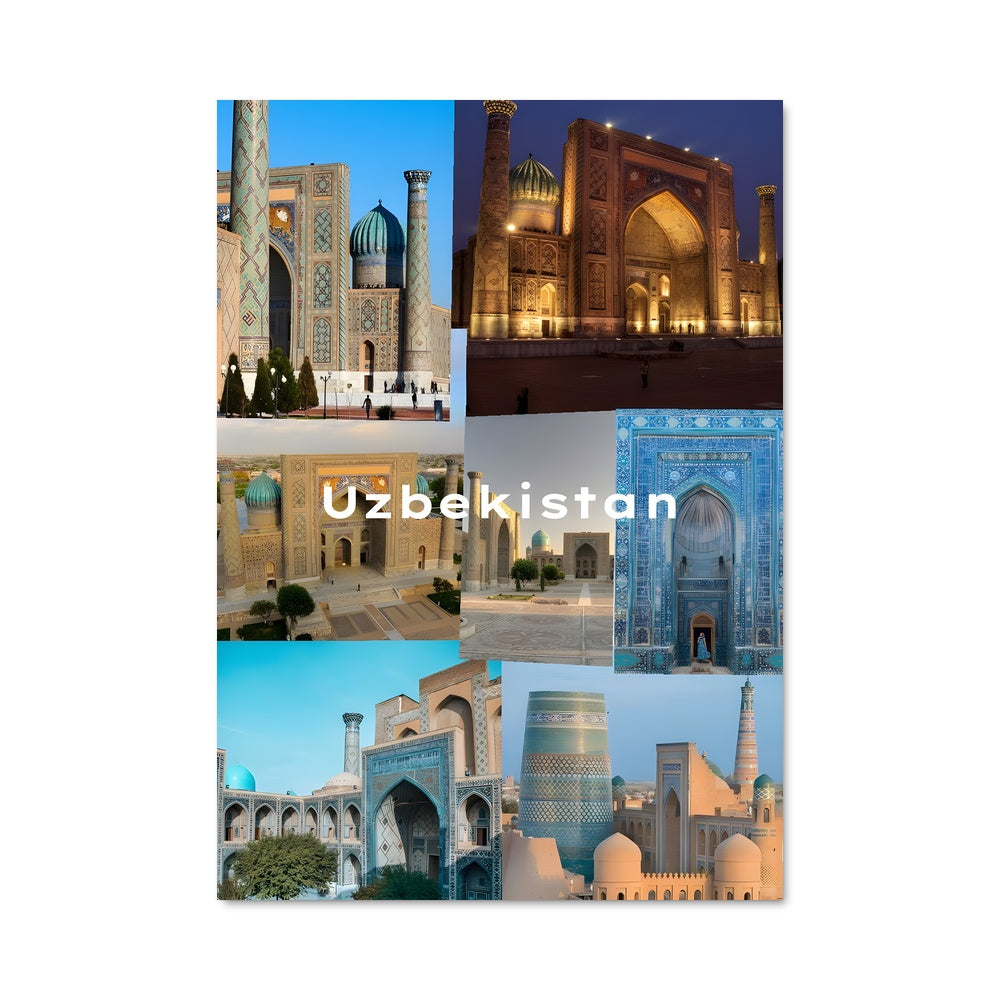 Poster Beauties of Uzbekistan – Aesthetic Posters