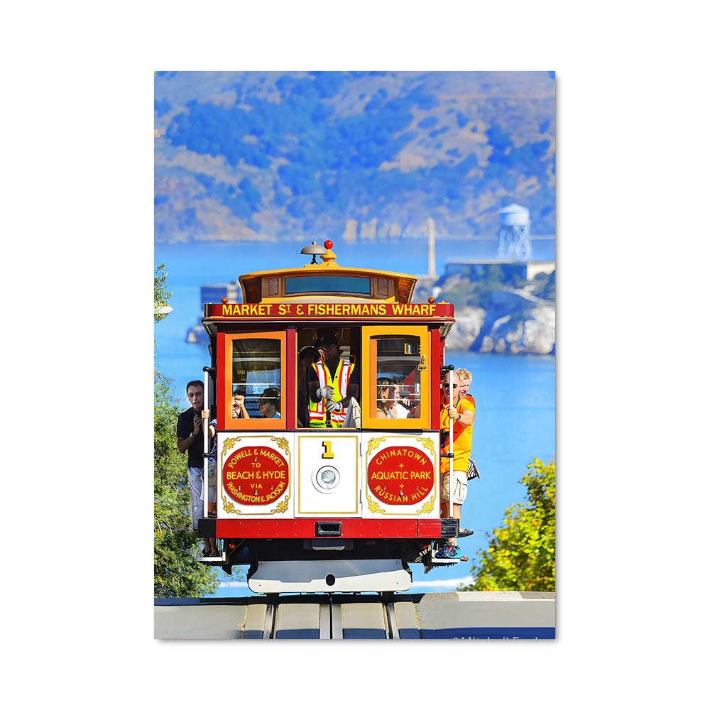 Cable Car Odyssey Poster – Aesthetic Posters