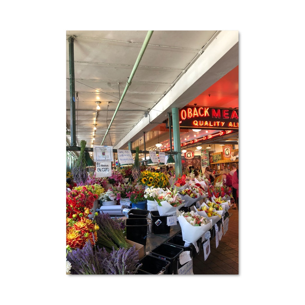 Seattle Flowers Poster – Aesthetic Posters