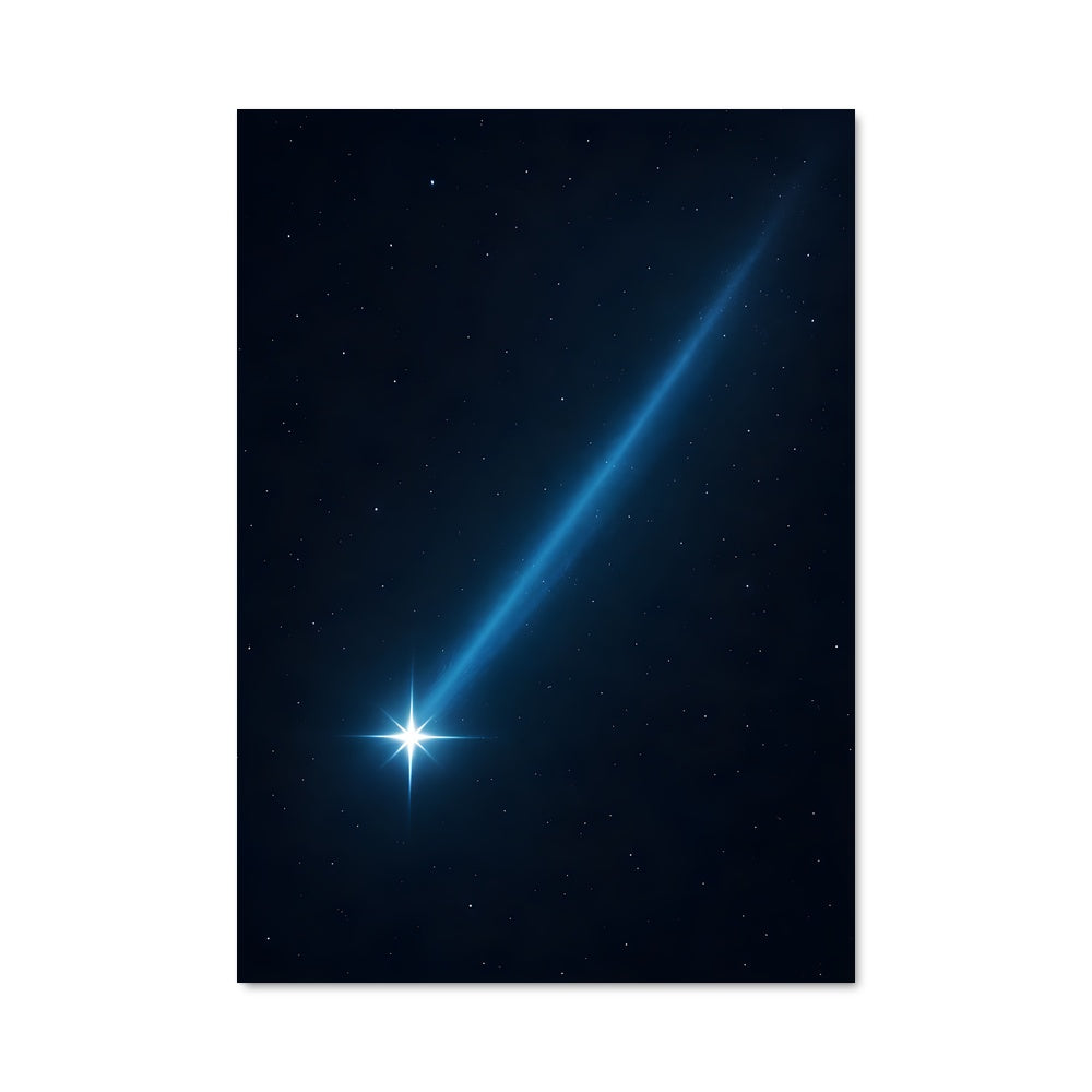 Dazzling Comet Poster – Aesthetic Posters