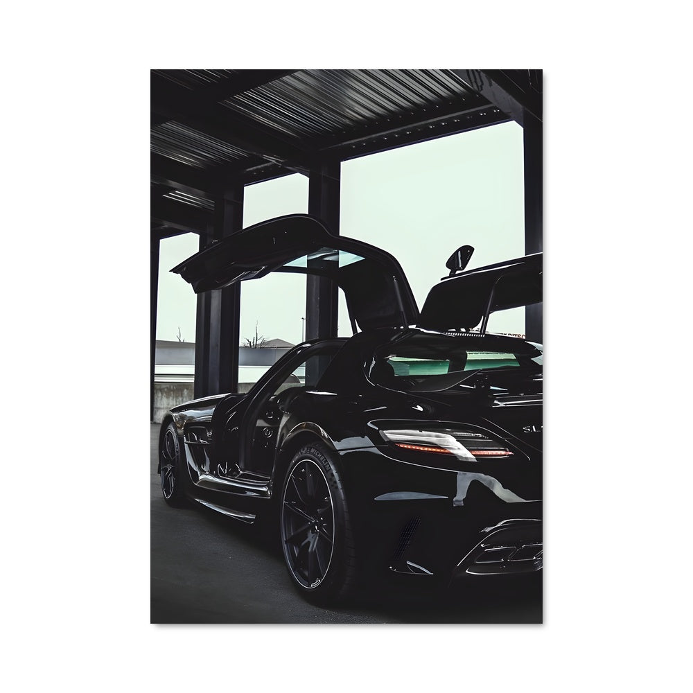 Poster Sls amg black series – Aesthetic Posters