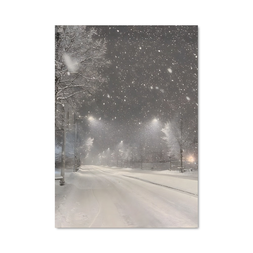 Snowfall poster – Aesthetic Posters