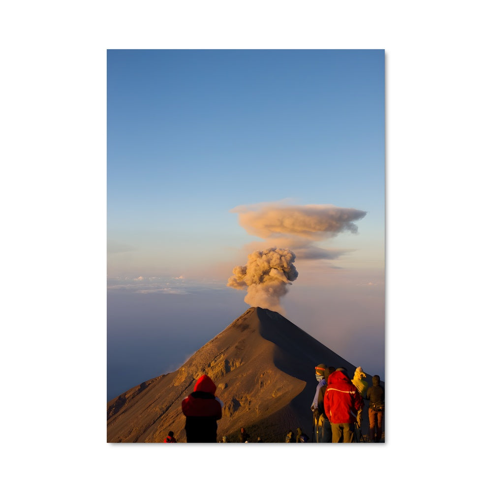 Awakened Volcano Poster – Aesthetic Posters