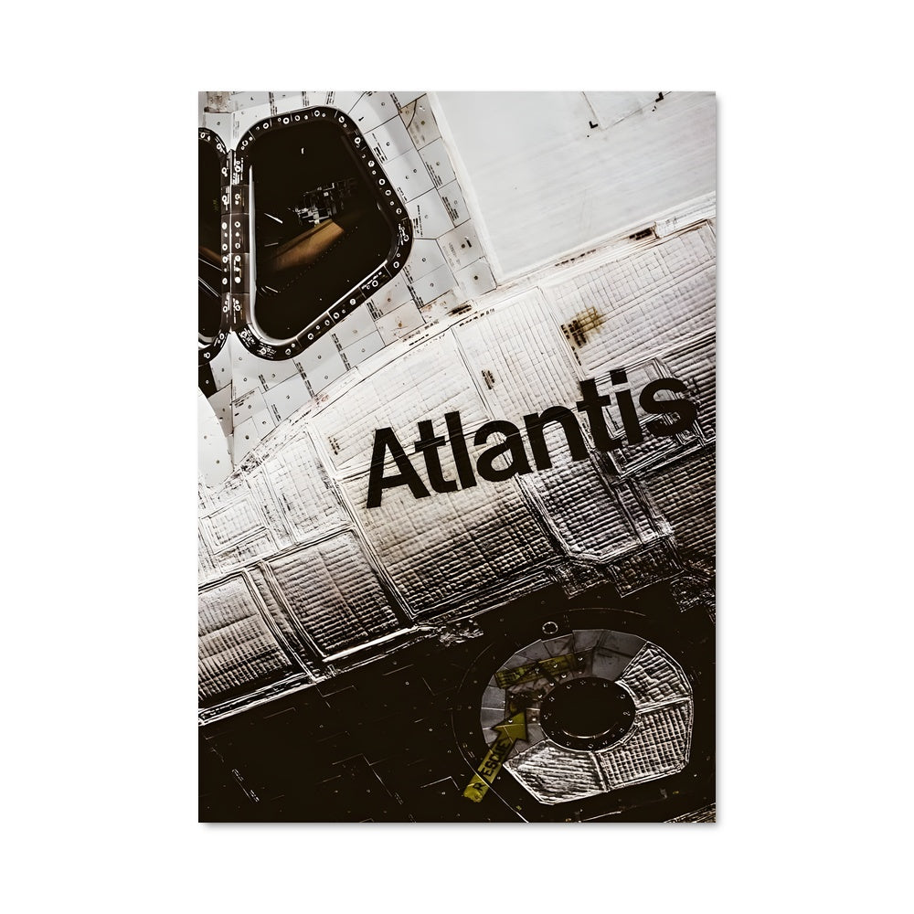 Atlantis in Flight Poster – Aesthetic Posters