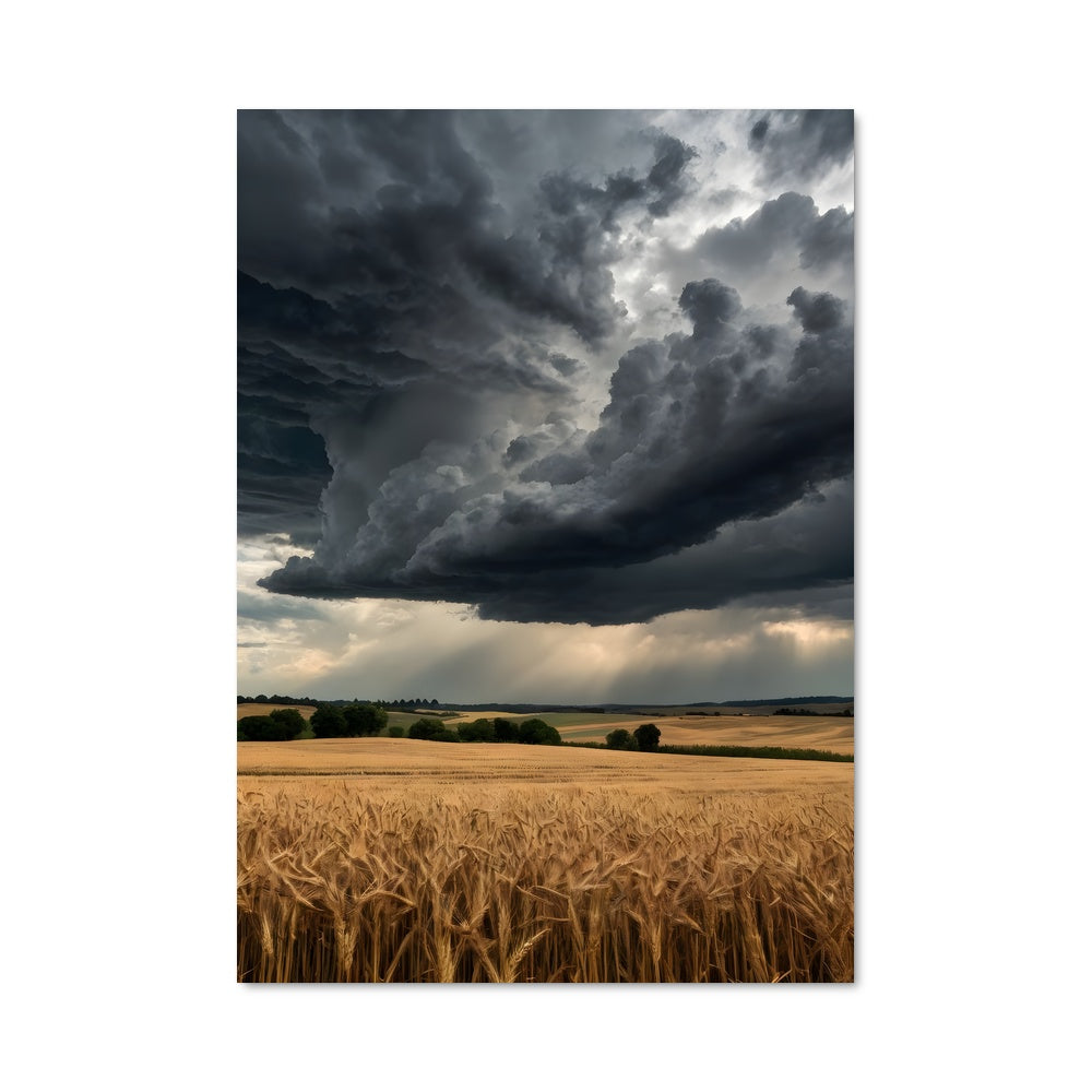 Wheat Storm Poster – Aesthetic Posters