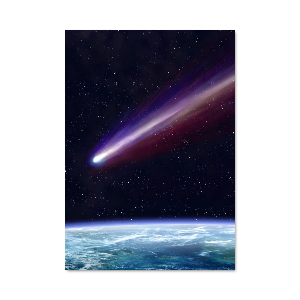 Celestial Comet Poster – Aesthetic Posters