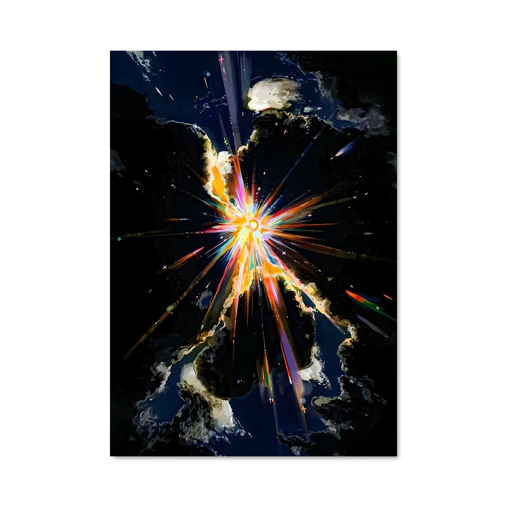 Explosive Star Poster – Aesthetic Posters