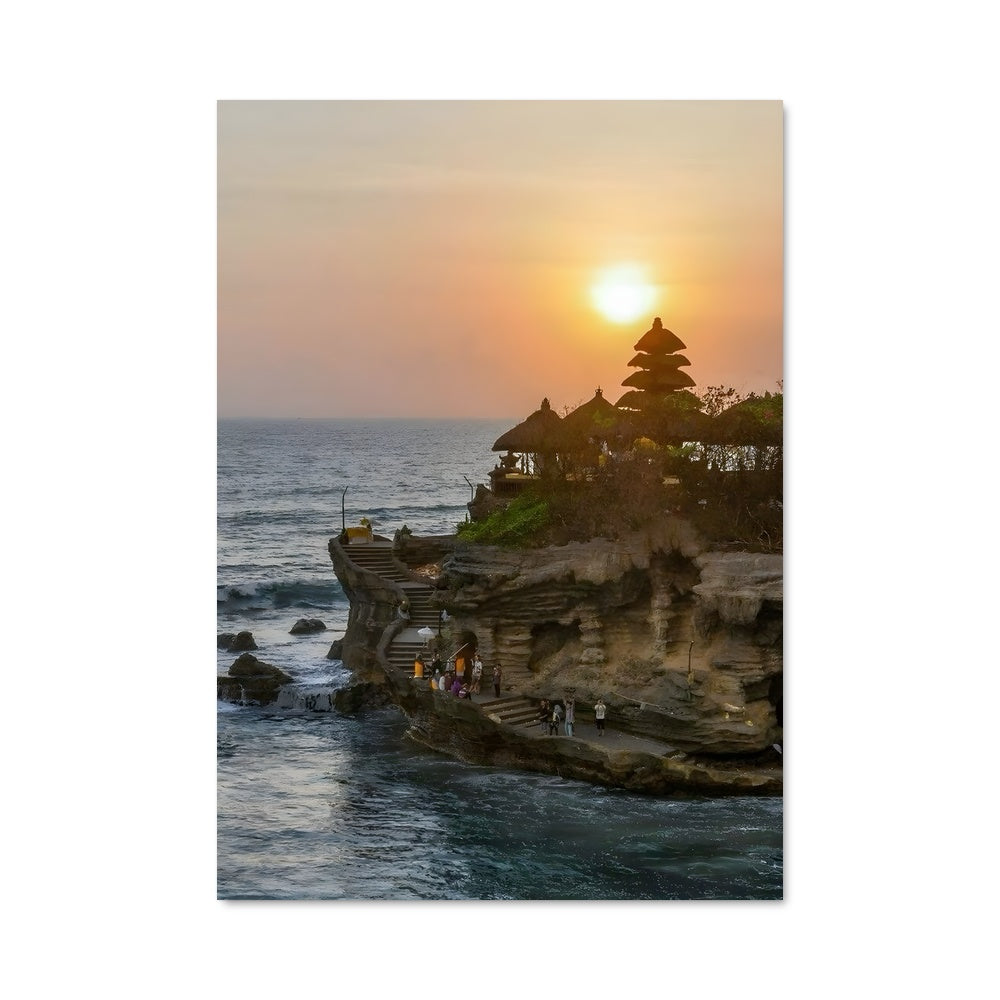Twilight poster in Tanah Lot – Aesthetic Posters