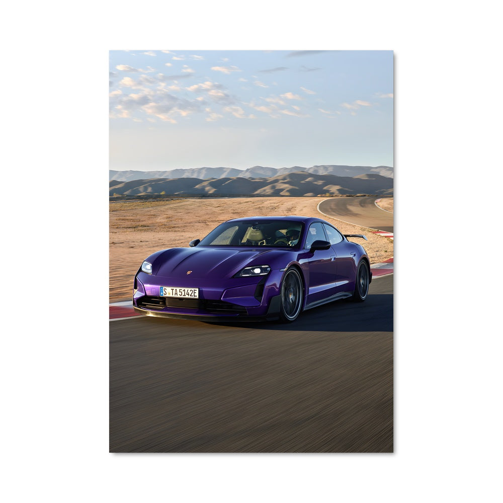 Purple Turbo Poster – Aesthetic Posters
