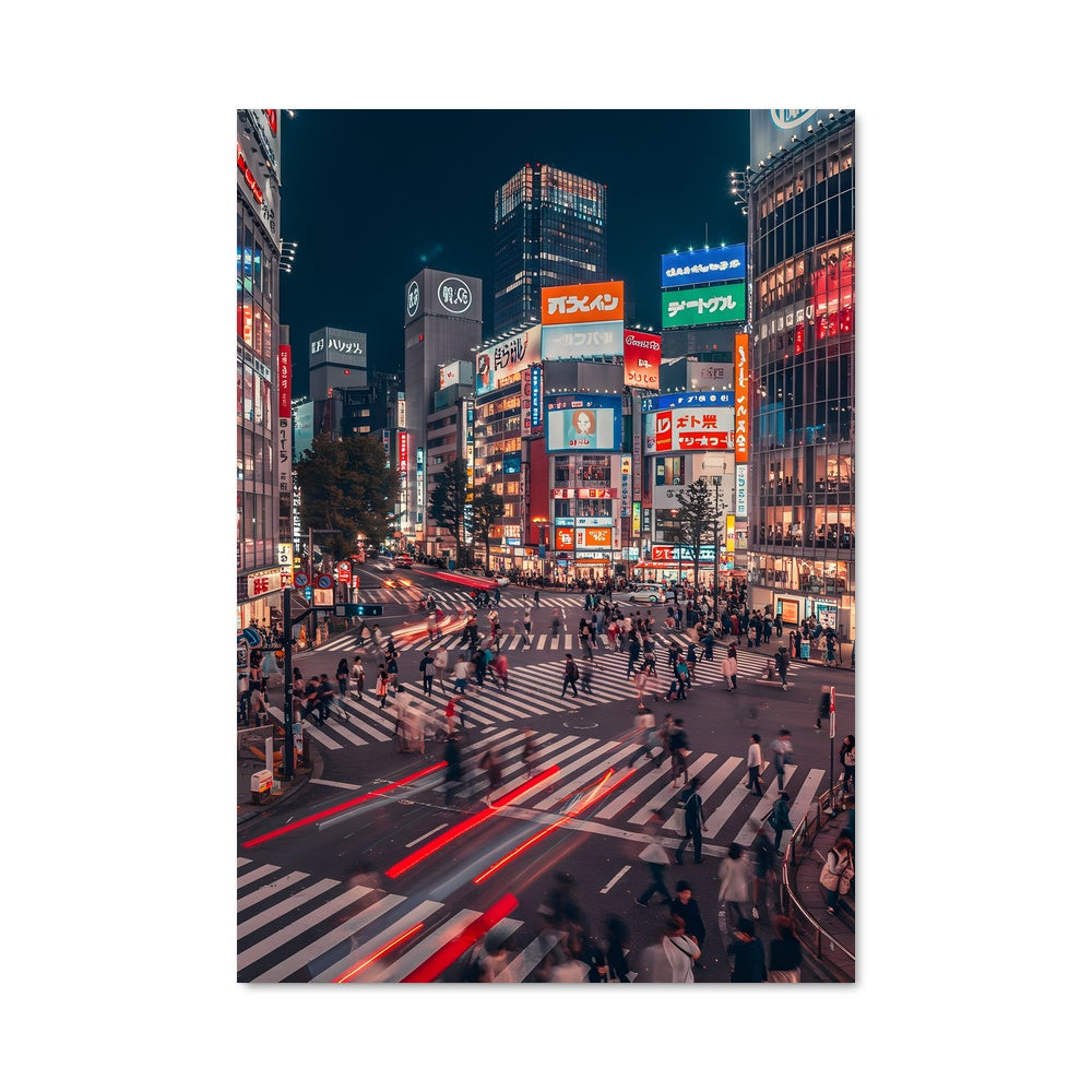 Tokyo By Night Poster – Aesthetic Posters