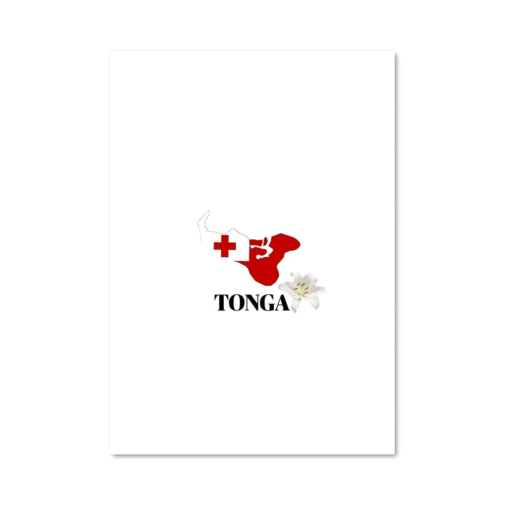 Tonga Flower Poster – Aesthetic Posters