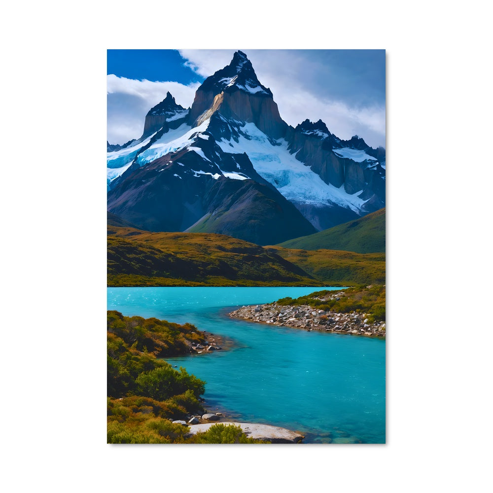 Andes Peak Poster – Aesthetic Posters