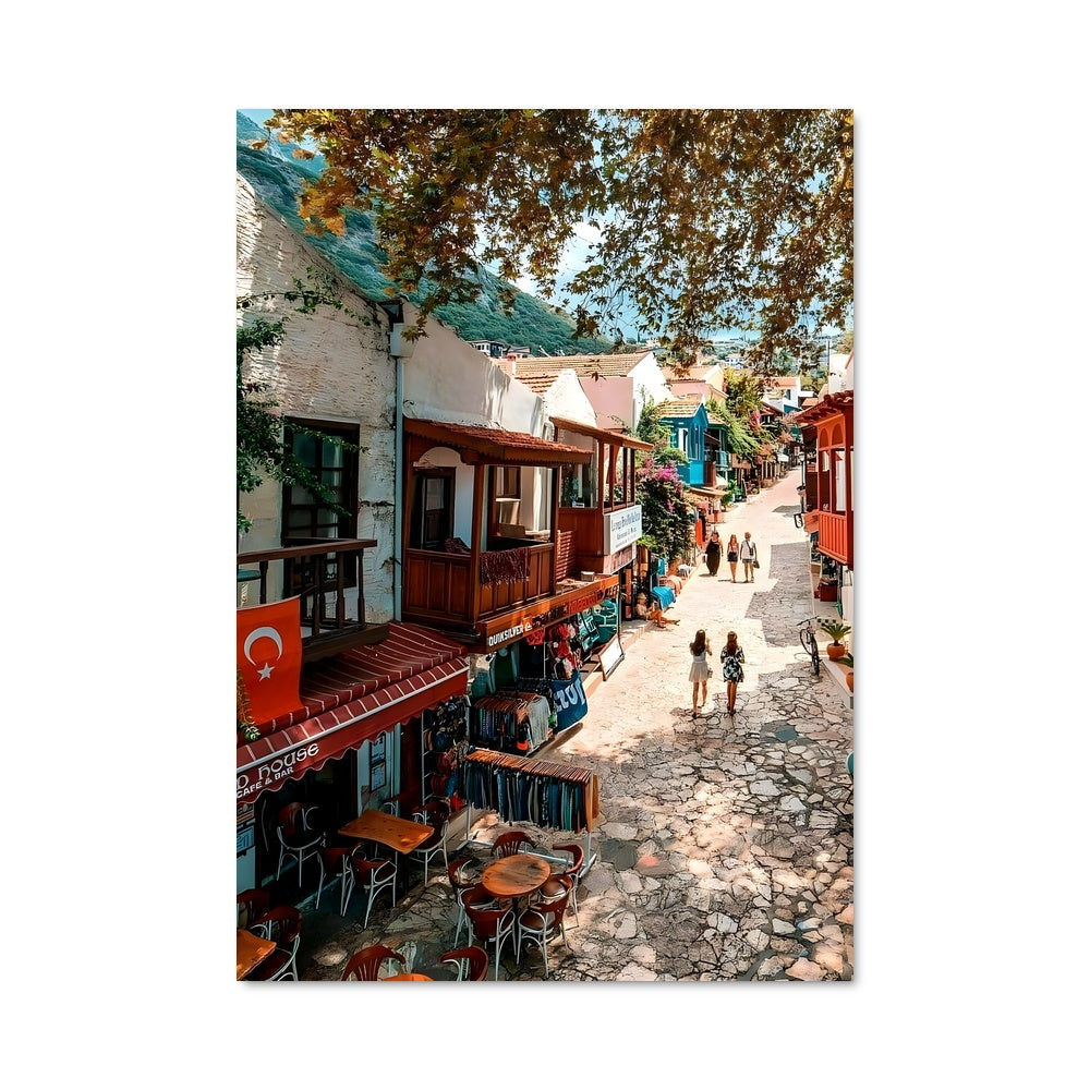 Turkish Terrace Poster – Aesthetic Posters