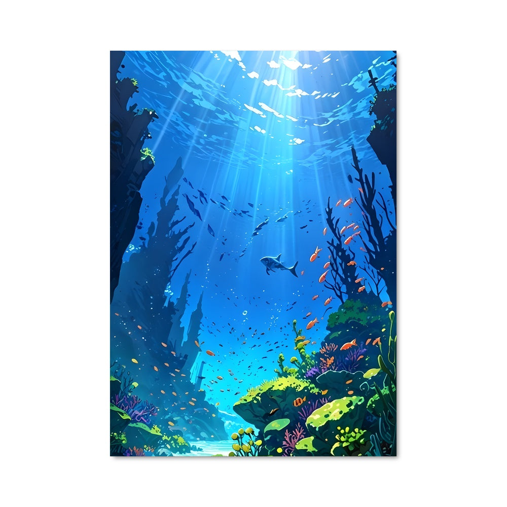 Colorful Abyss Poster – Aesthetic Posters