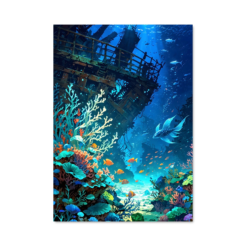 Poster Echoes of the Abyss – Aesthetic Posters
