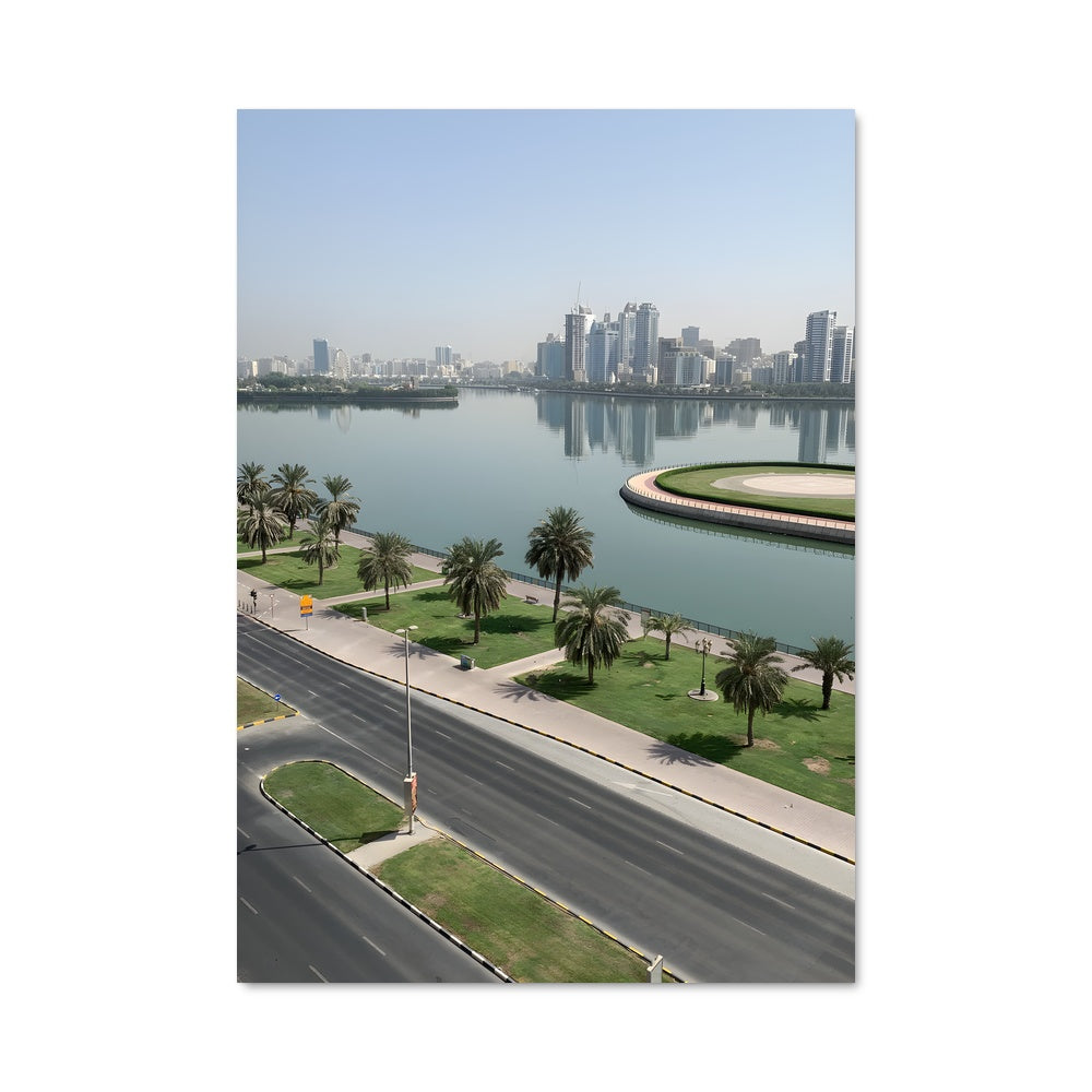 Emirates Skyline Poster – Aesthetic Posters