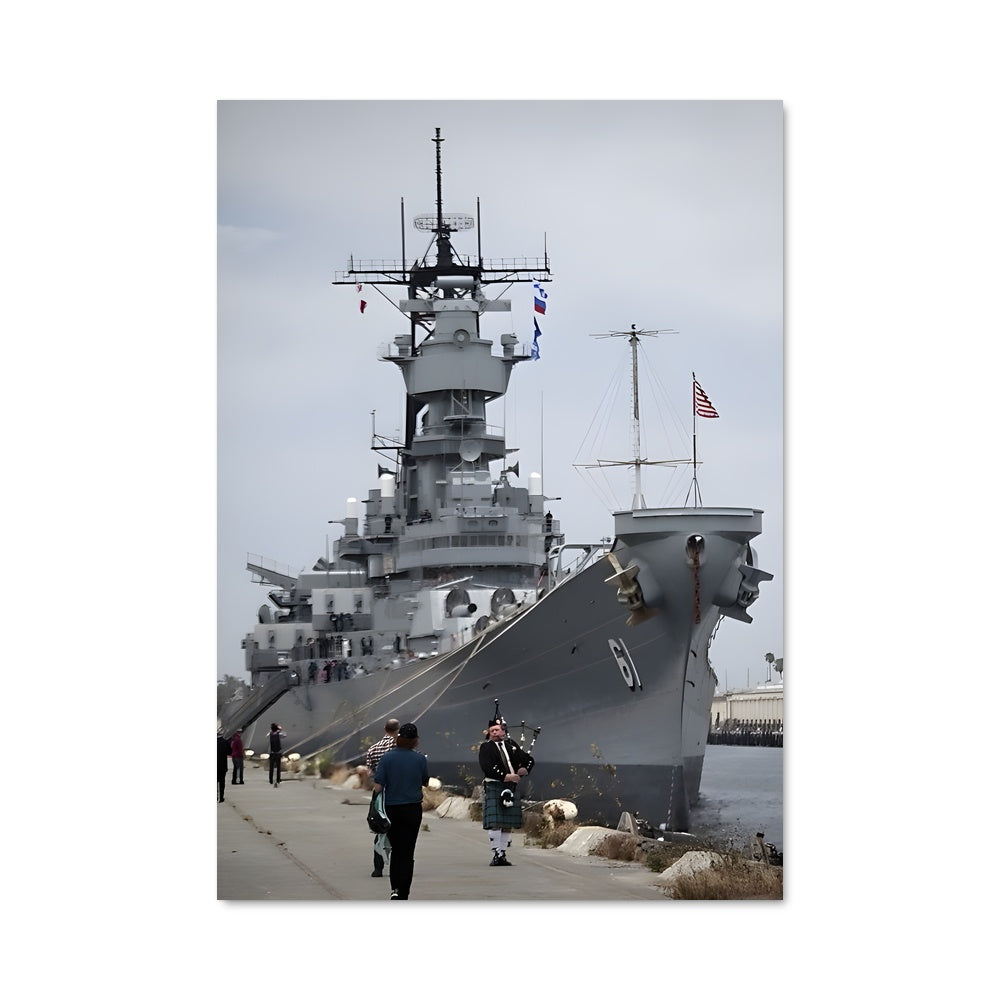 USS Iowa Cruiser Poster – Aesthetic Posters