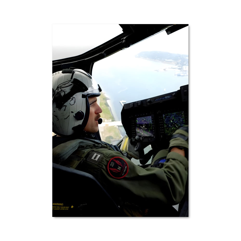 V-22 Pilot Poster – Aesthetic Posters