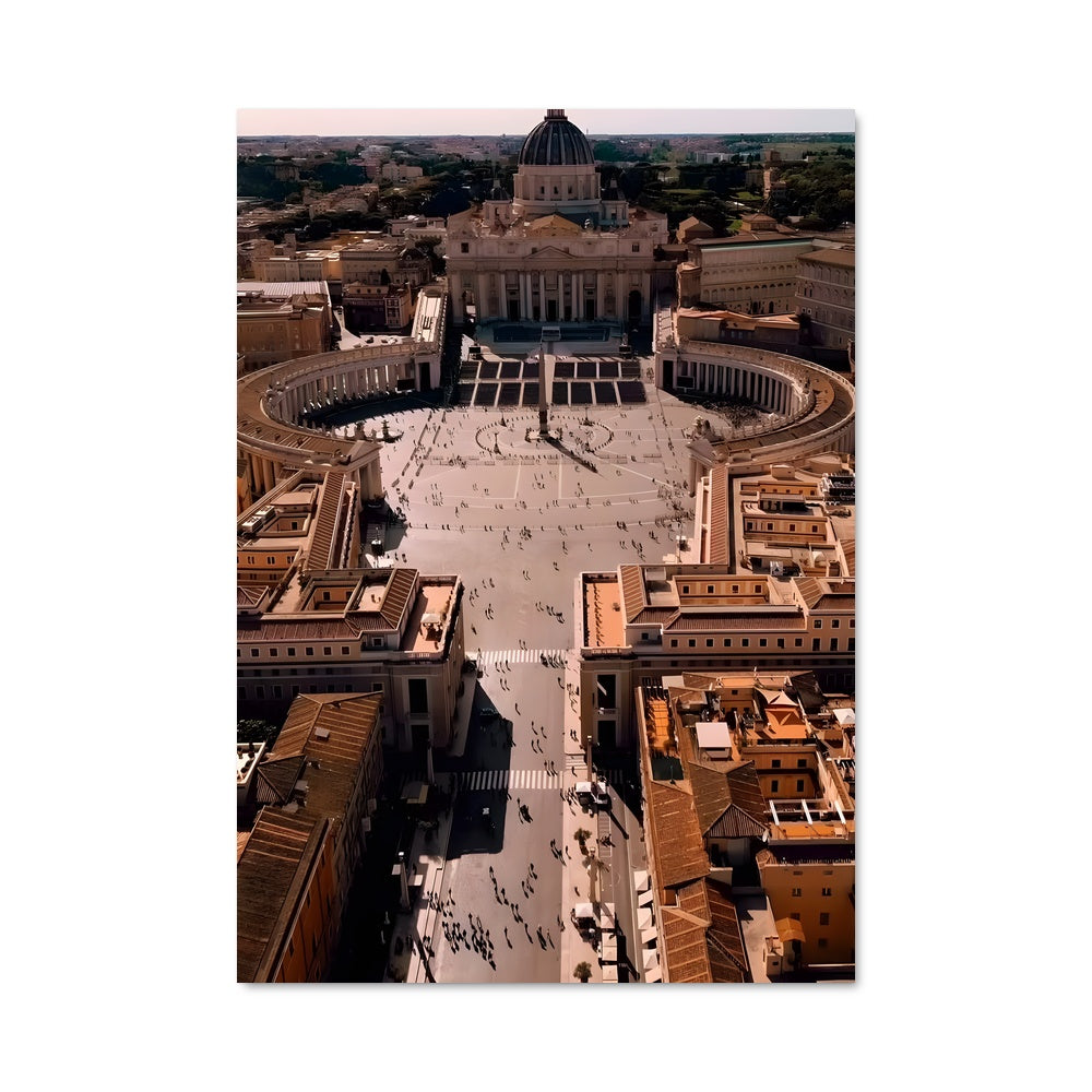 Poster Aerial View of the Vatican – Aesthetic Posters