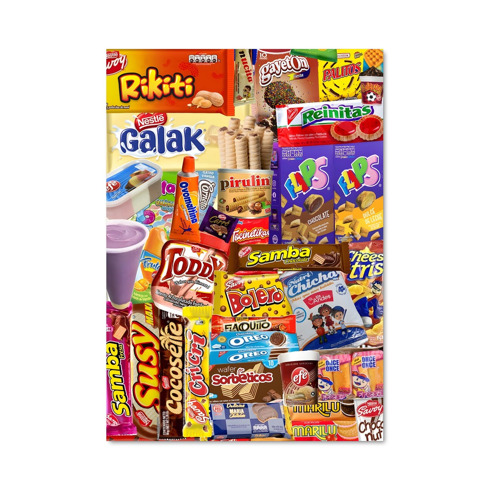 Snack Fiesta Poster – Aesthetic Posters