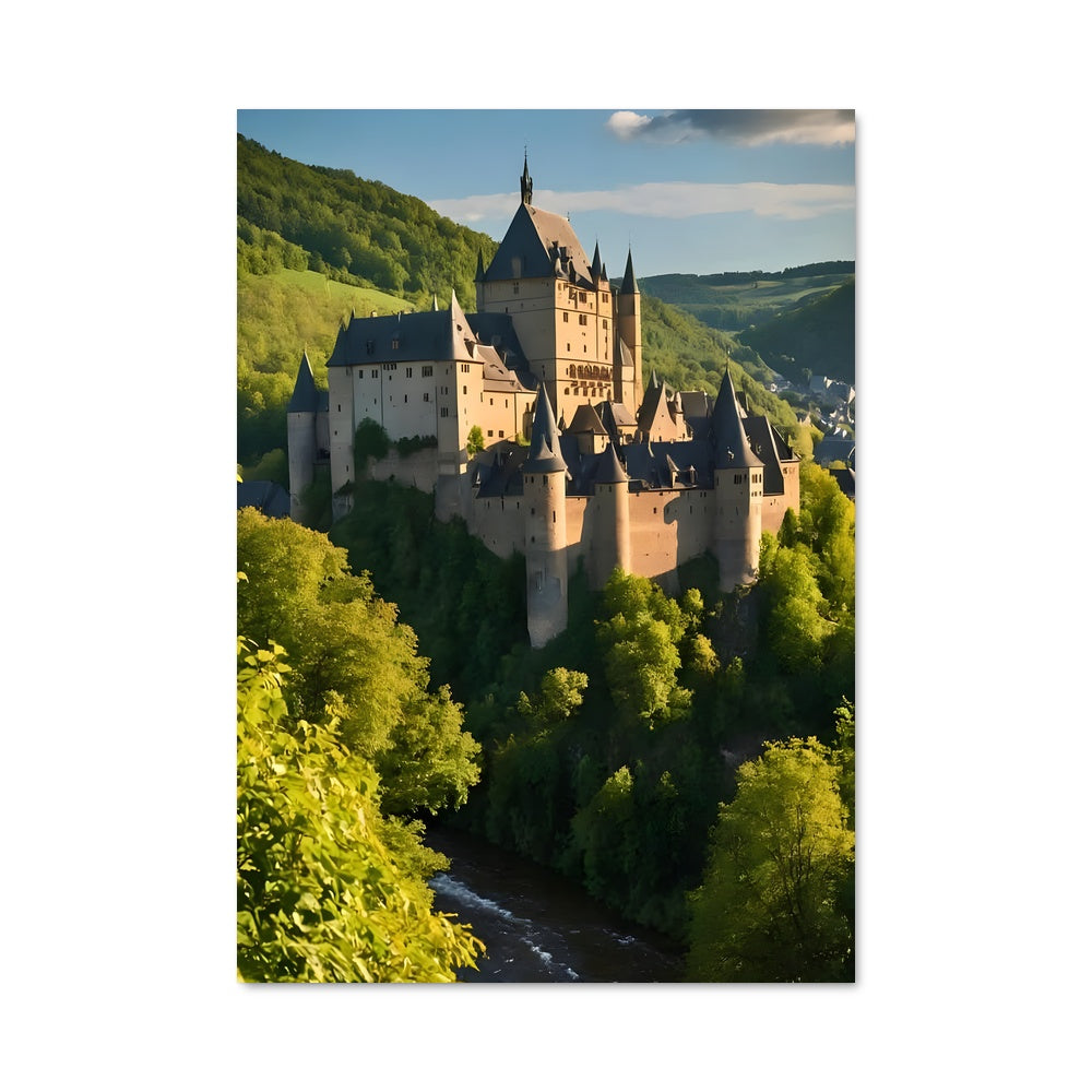 Enchanting Castle Poster – Aesthetic Posters