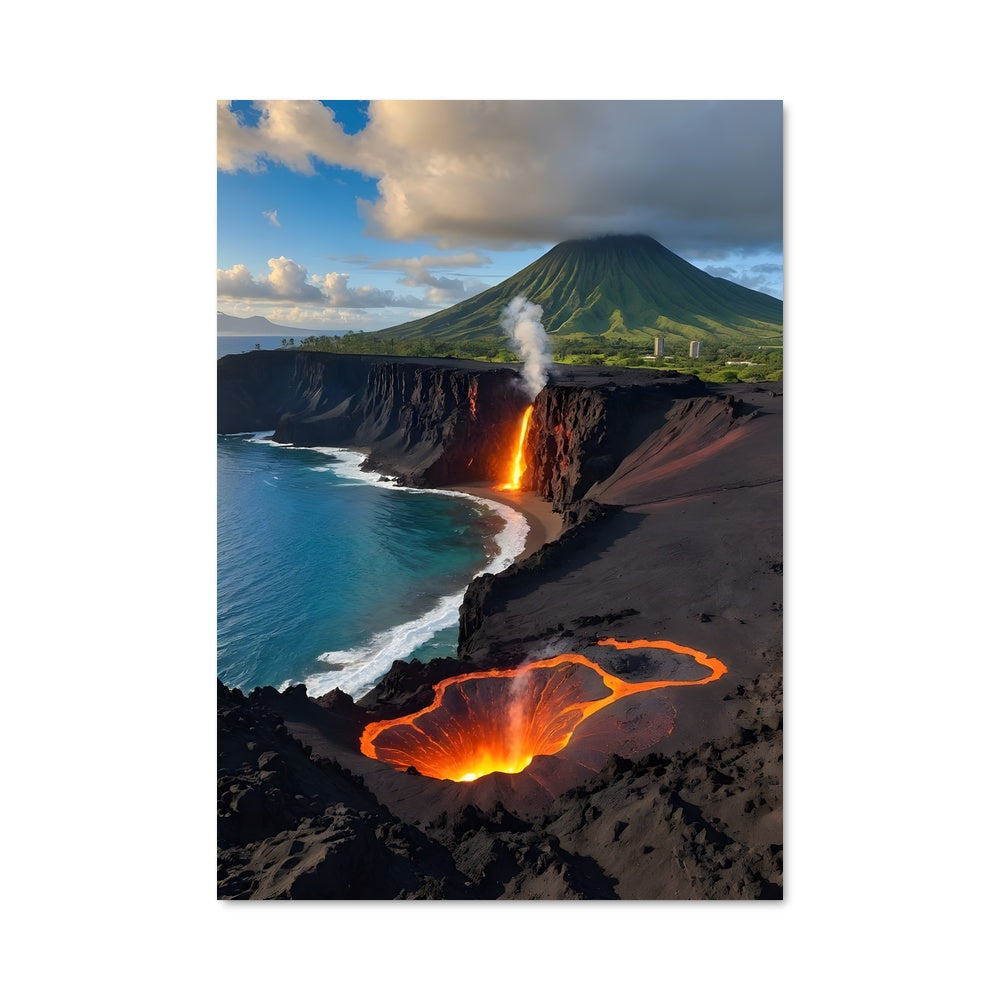 Lava Island Poster – Aesthetic Posters