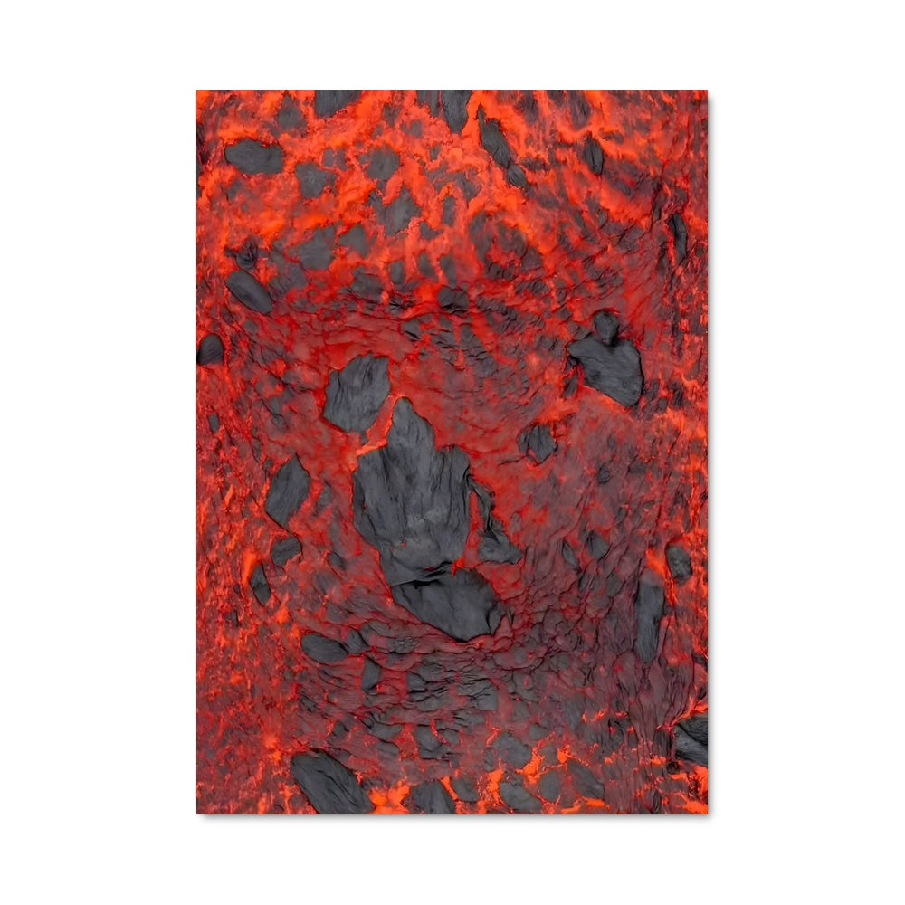 Lava Flow Poster – Aesthetic Posters