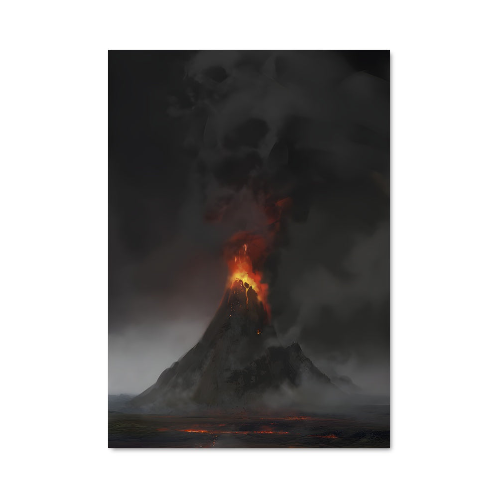Dazzling Eruption Poster – Aesthetic Posters