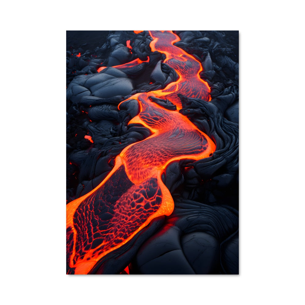 Ocean Lava Poster – Aesthetic Posters