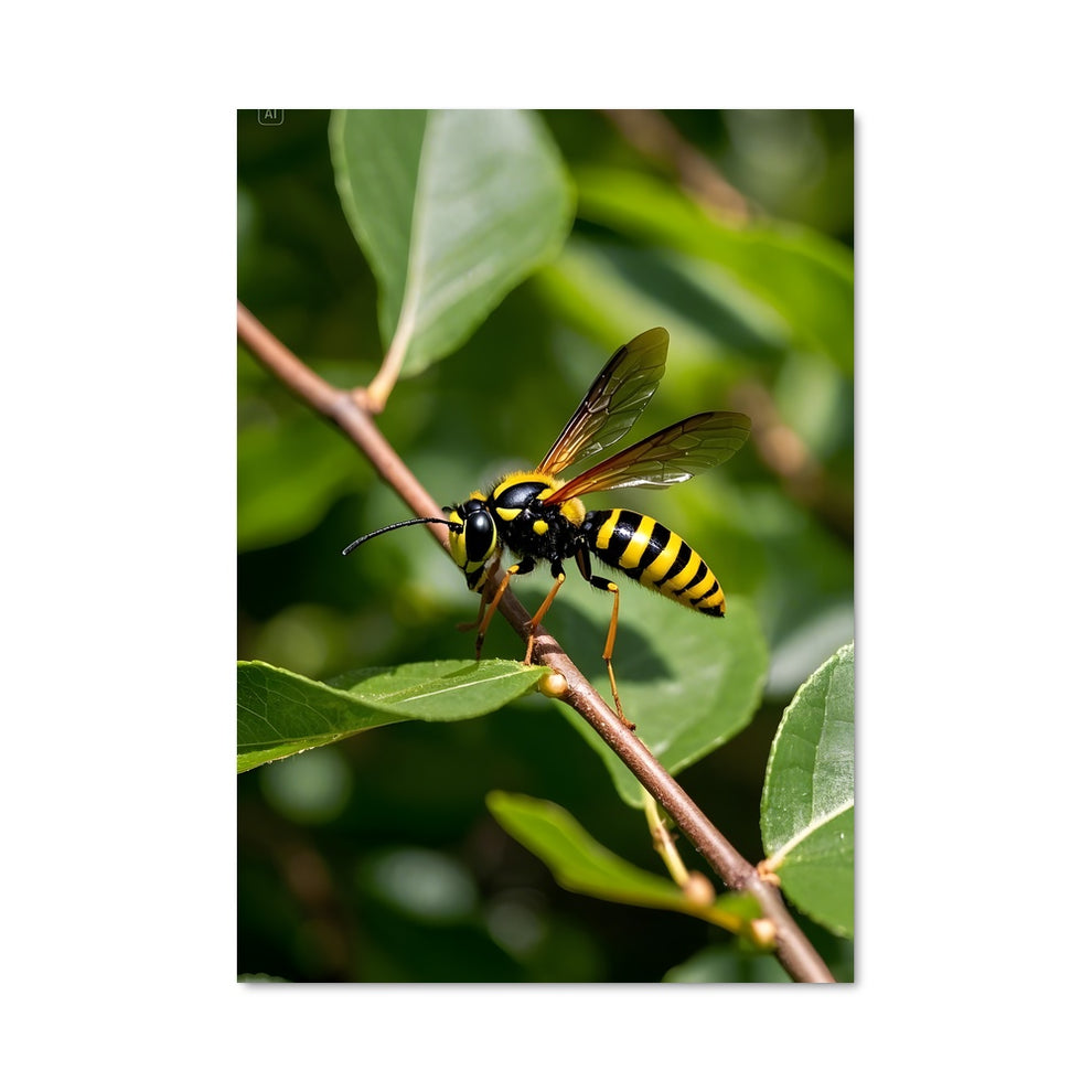 Poster The Surfing Wasp – Aesthetic Posters