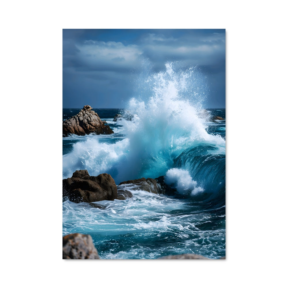 Overwhelming Wave Poster – Aesthetic Posters