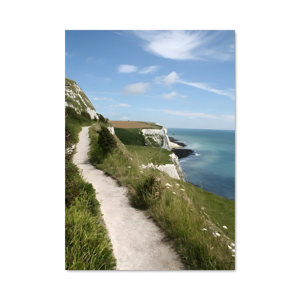 Cliffside Path Poster – Aesthetic Posters