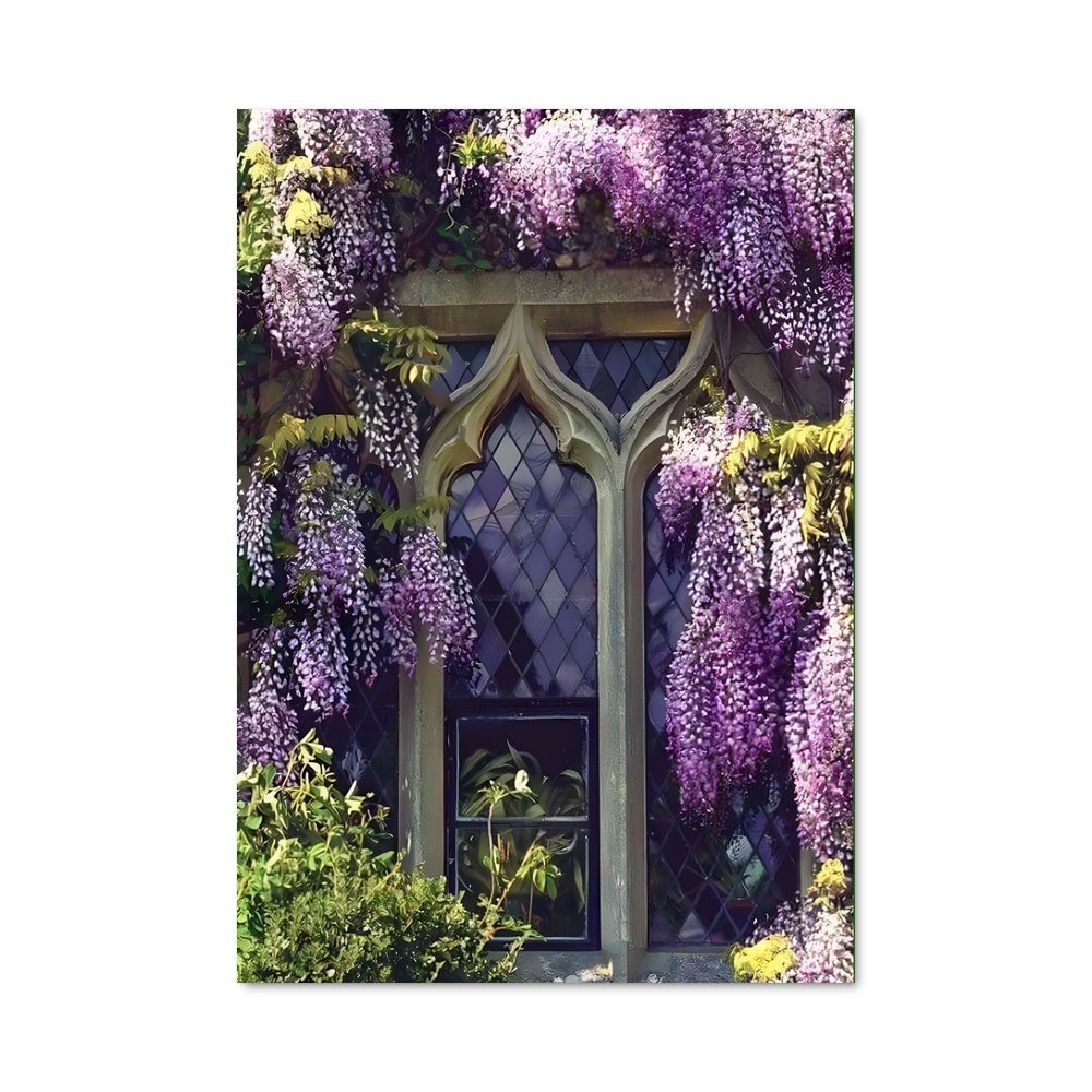Flower Window Poster – Aesthetic Posters