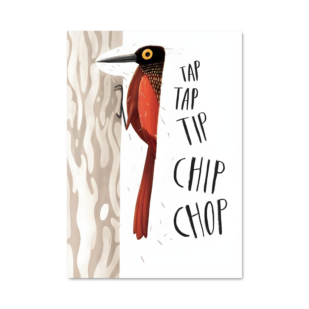 Poster Tap Tap Chip Chip – Aesthetic Posters