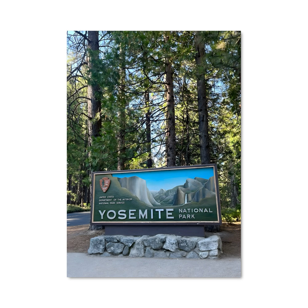Yosemite Sign Poster – Aesthetic Posters
