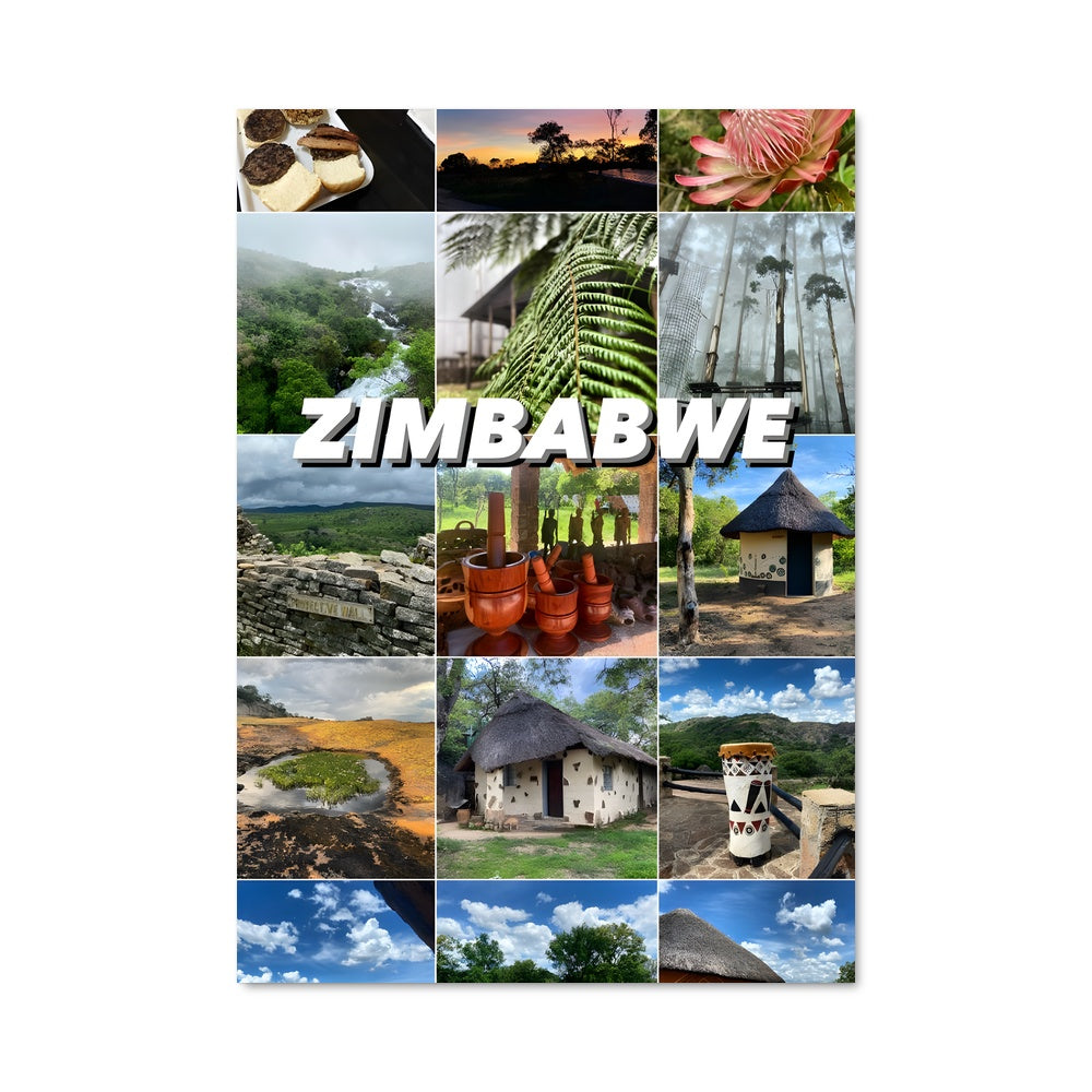 Zimbabwe Bright Poster – Aesthetic Posters