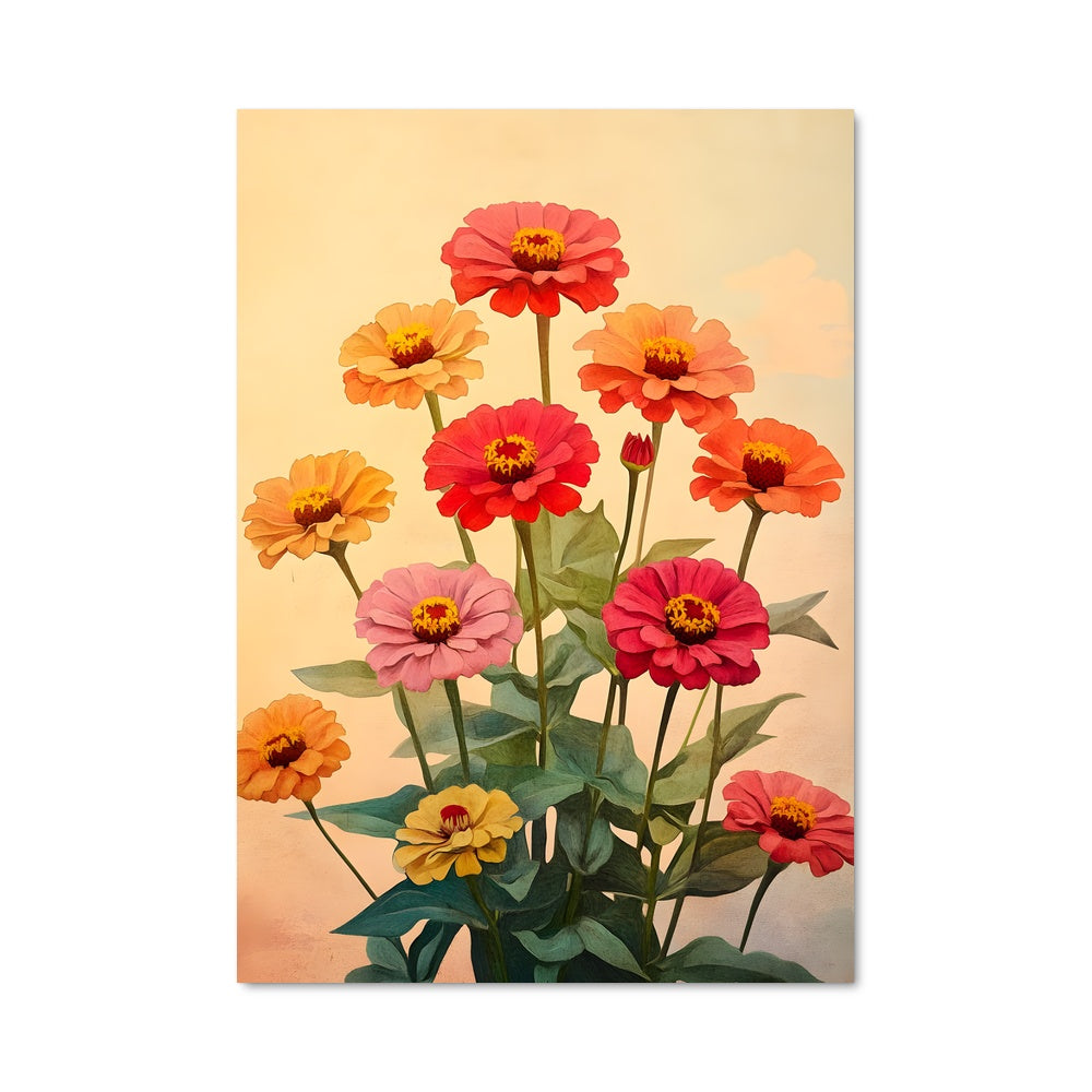 Zinnia Poster – Aesthetic Posters