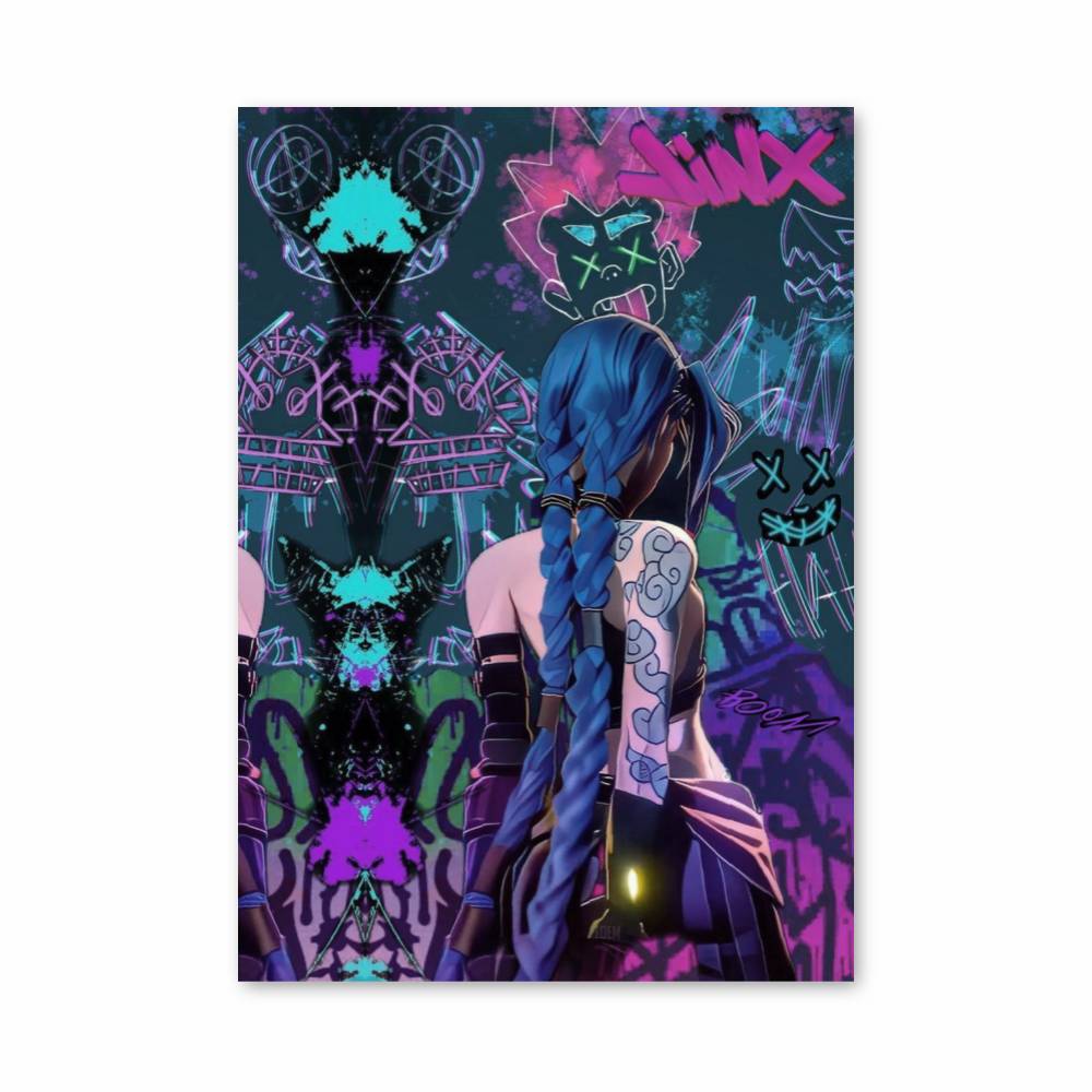 Poster Jinx Tattoo | Aesthetic Posters