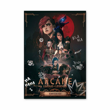 Arcane Posters | Aesthetic Posters