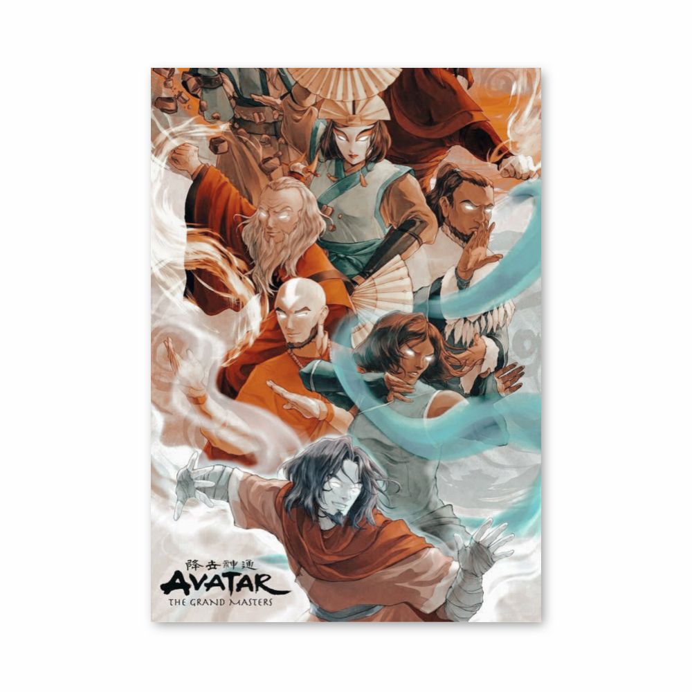 Poster Avatar The Great Masters | Aesthetic Posters