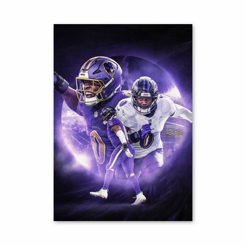 Poster Baltimore Ravens 0 | Aesthetic Posters