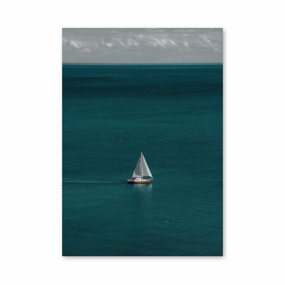 Ocean Boats Poster | Aesthetic Posters