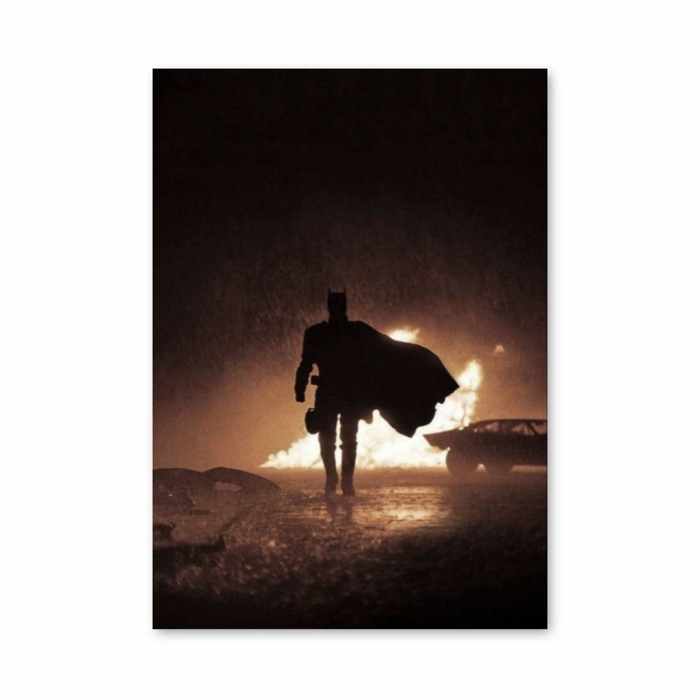 Poster Batman Explosion | Aesthetic Posters