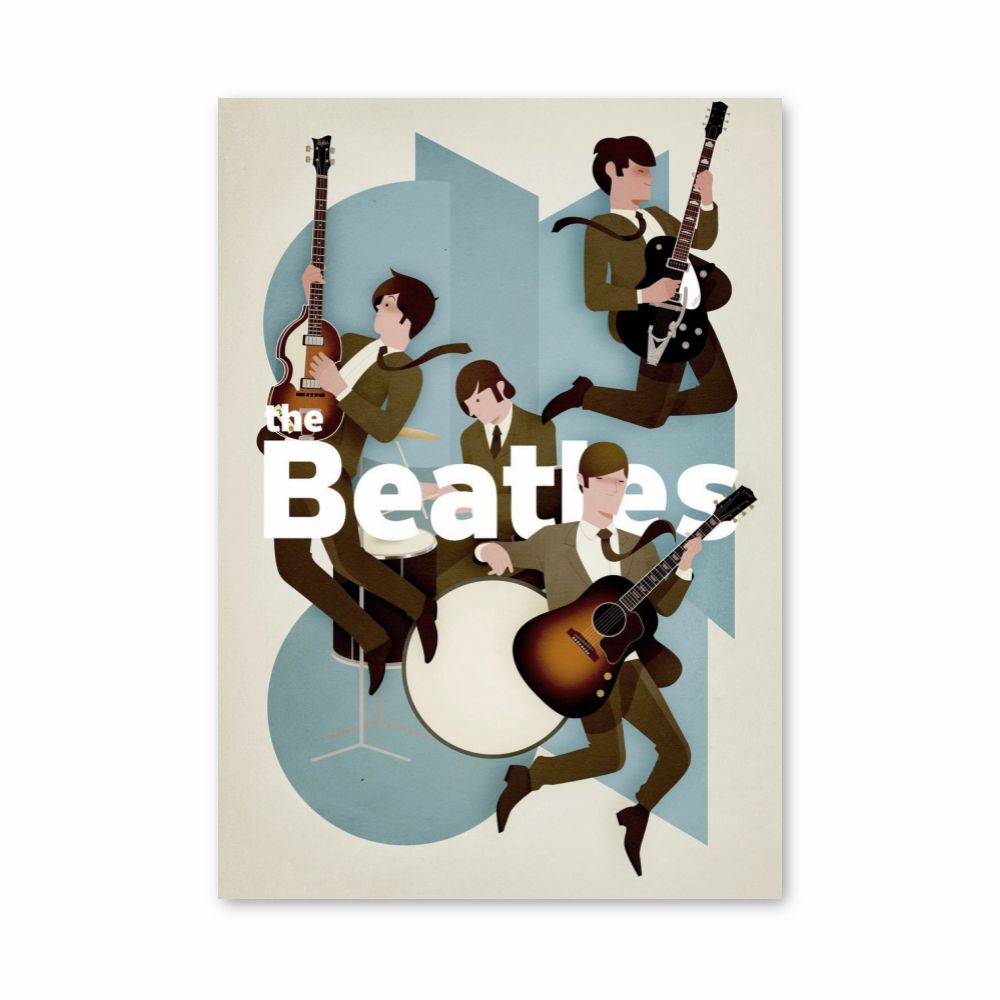 Poster The Beatles Design | Aesthetic Posters