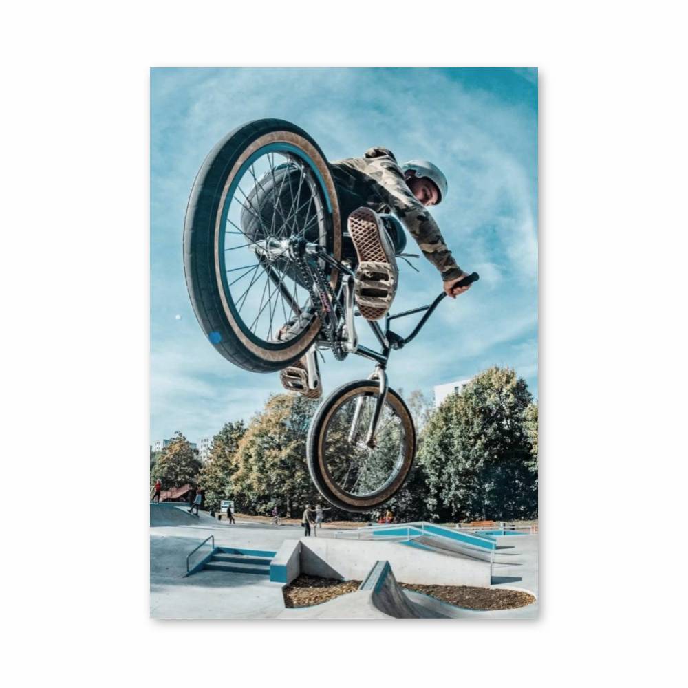Poster BMX Stunt | Aesthetic Posters