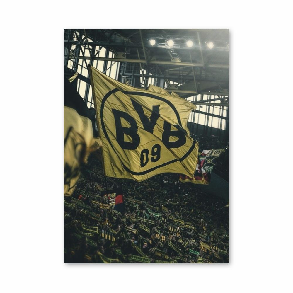 Poster Borussia Dortmund Flag | Aesthetic Posters