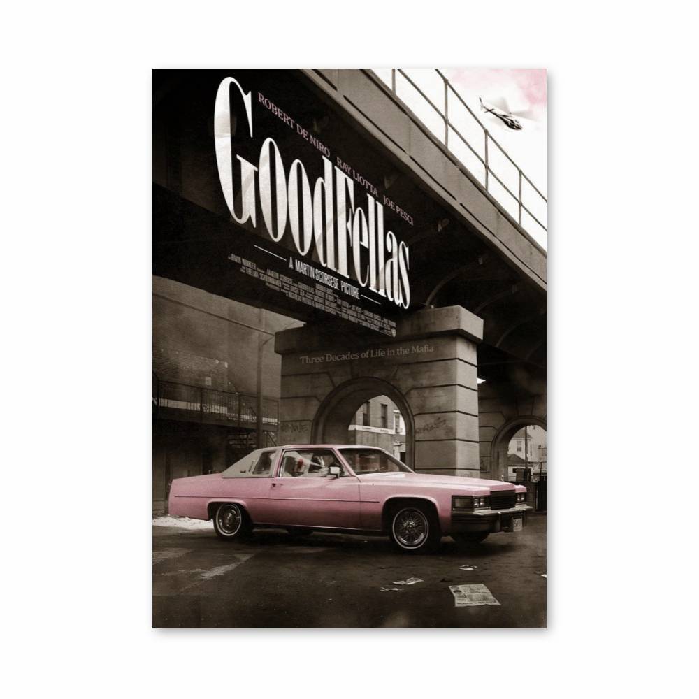 Poster Cadillac Goodfellas | Aesthetic Posters