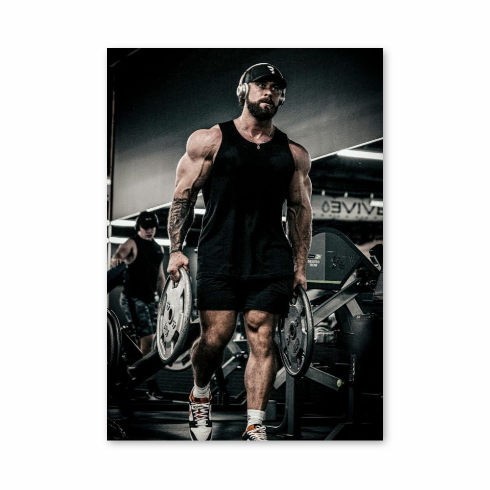Poster Chris Bumstead Gym | Aesthetic Posters