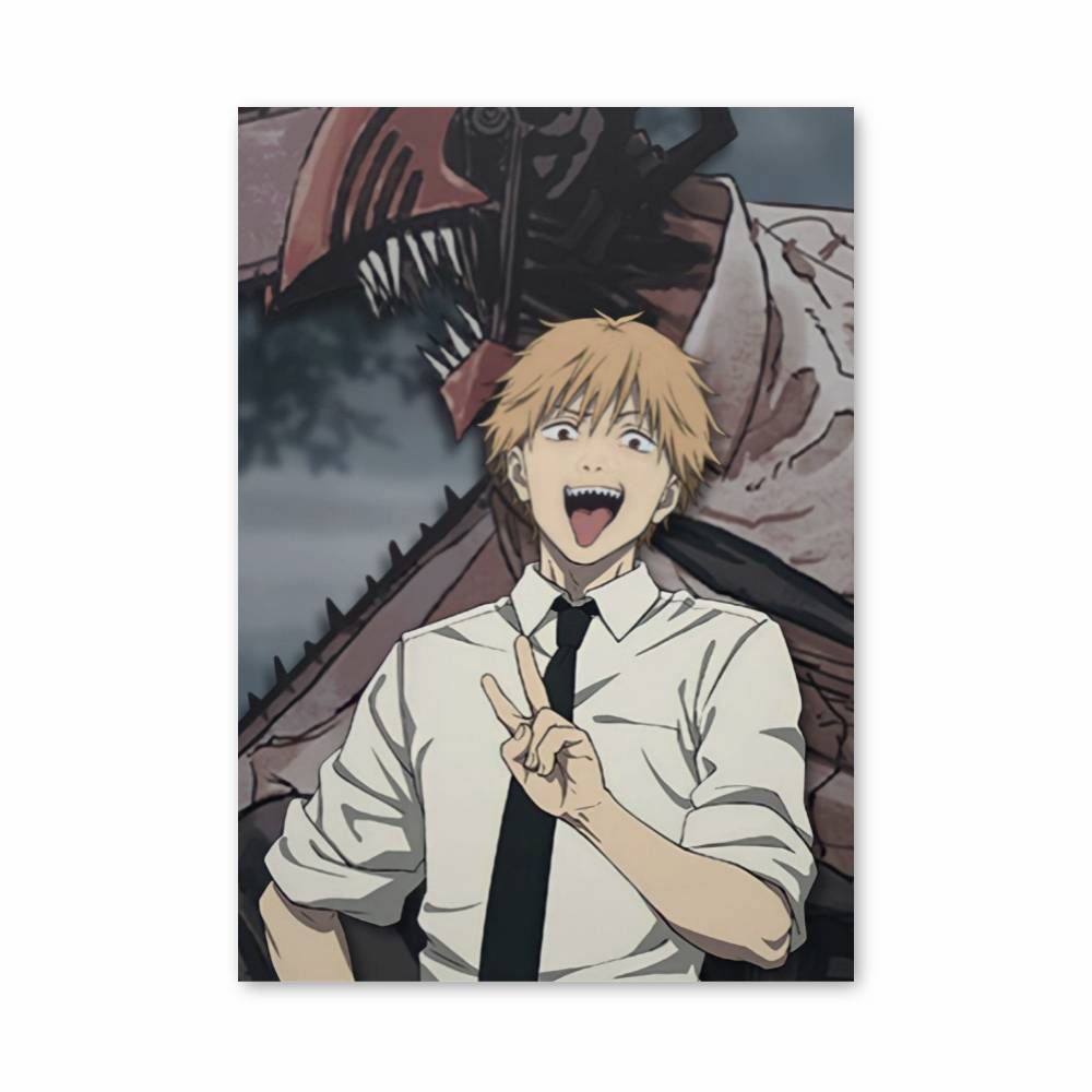 Poster Denji Chainsaw Man | Aesthetic Posters
